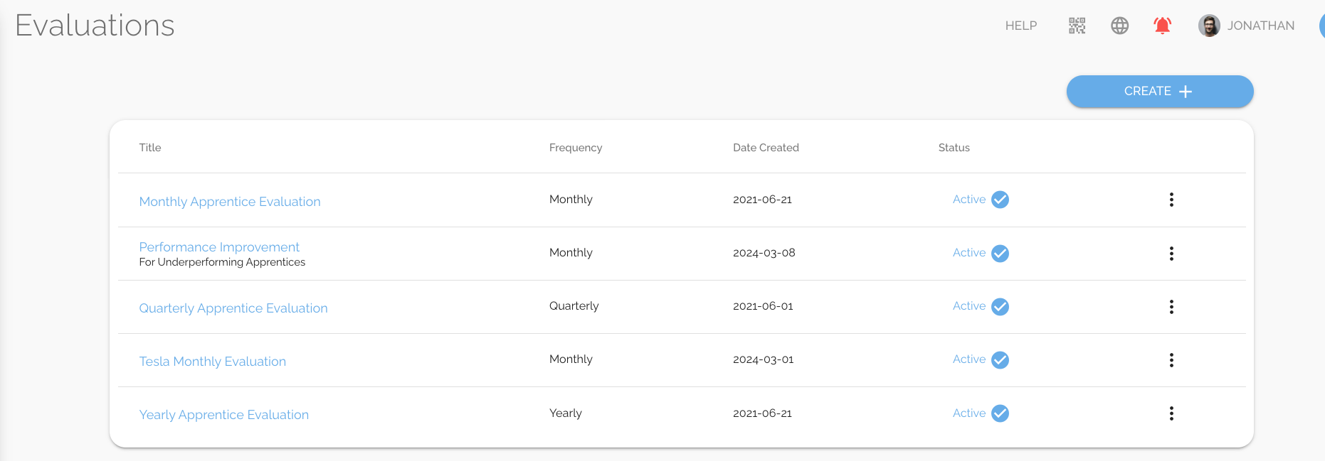 How to Create Custom Performance Evaluations